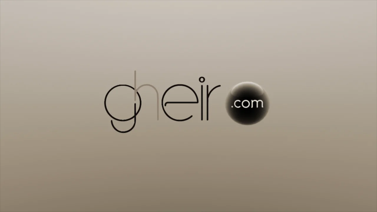 Gheir 3D logo animation 1 on Vimeo