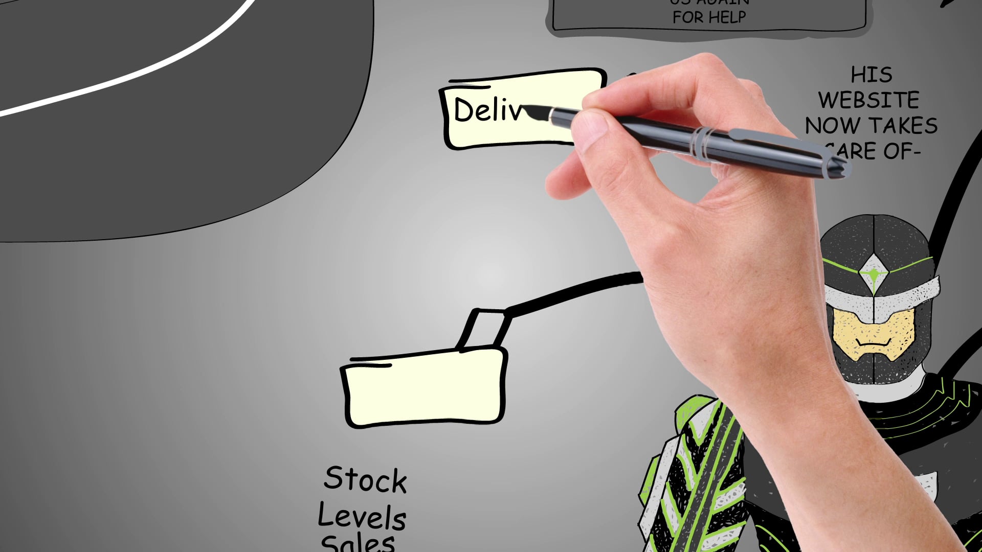 Doodle video Limelight designs on Vimeo