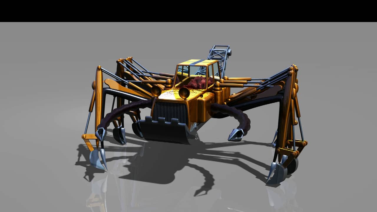 Spider-Excavator on Vimeo