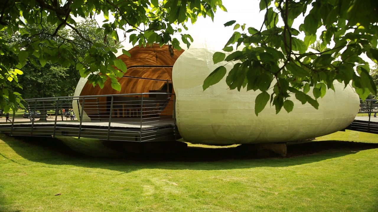 Smiljan Radic's Serpentine Gallery Pavilion looks like a crude model ...
