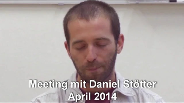 Daniel Stötter: Es ist einfach nur immer nur das, was gerade erscheint ...