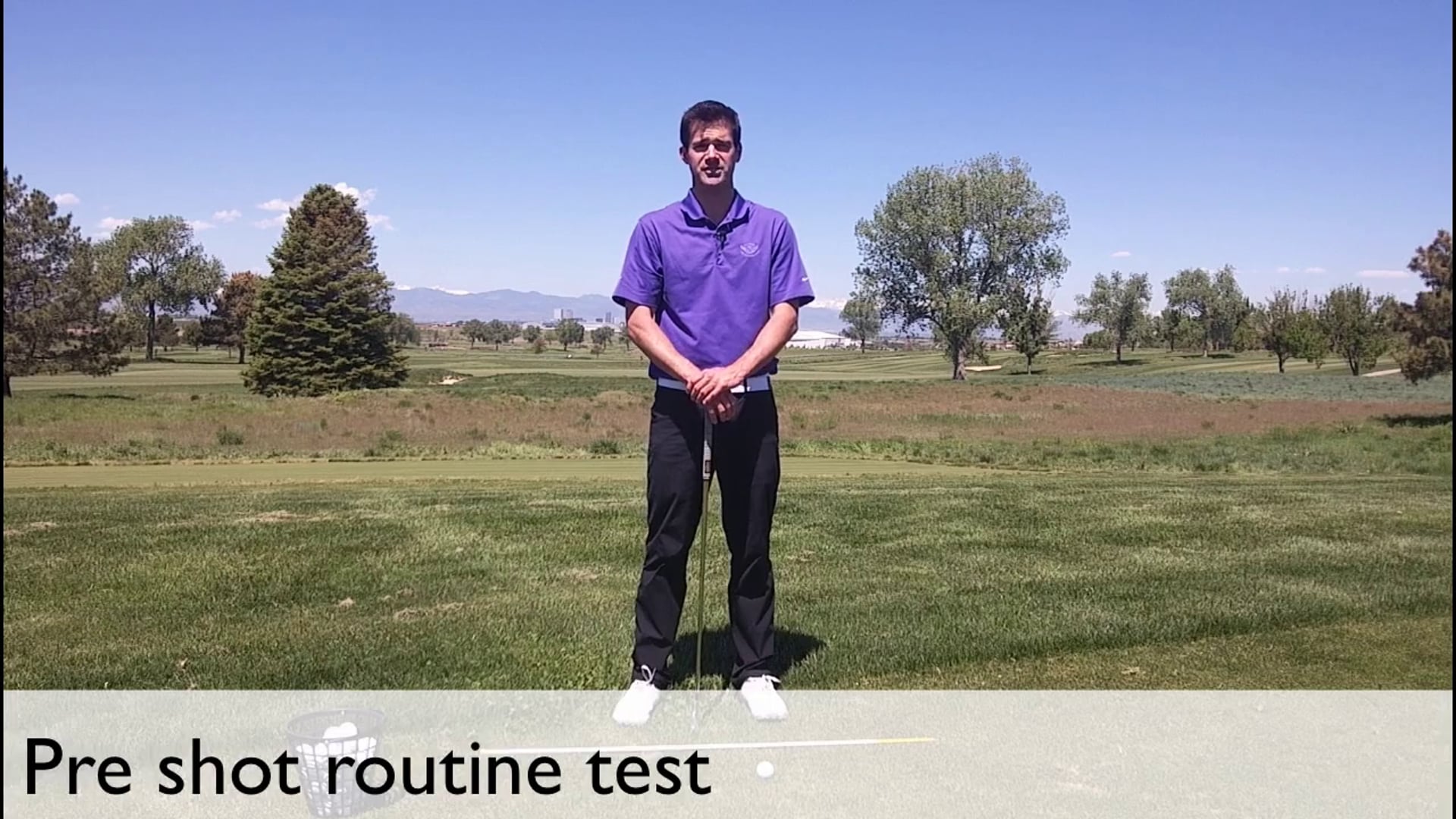 Pre Shot Routine Tests