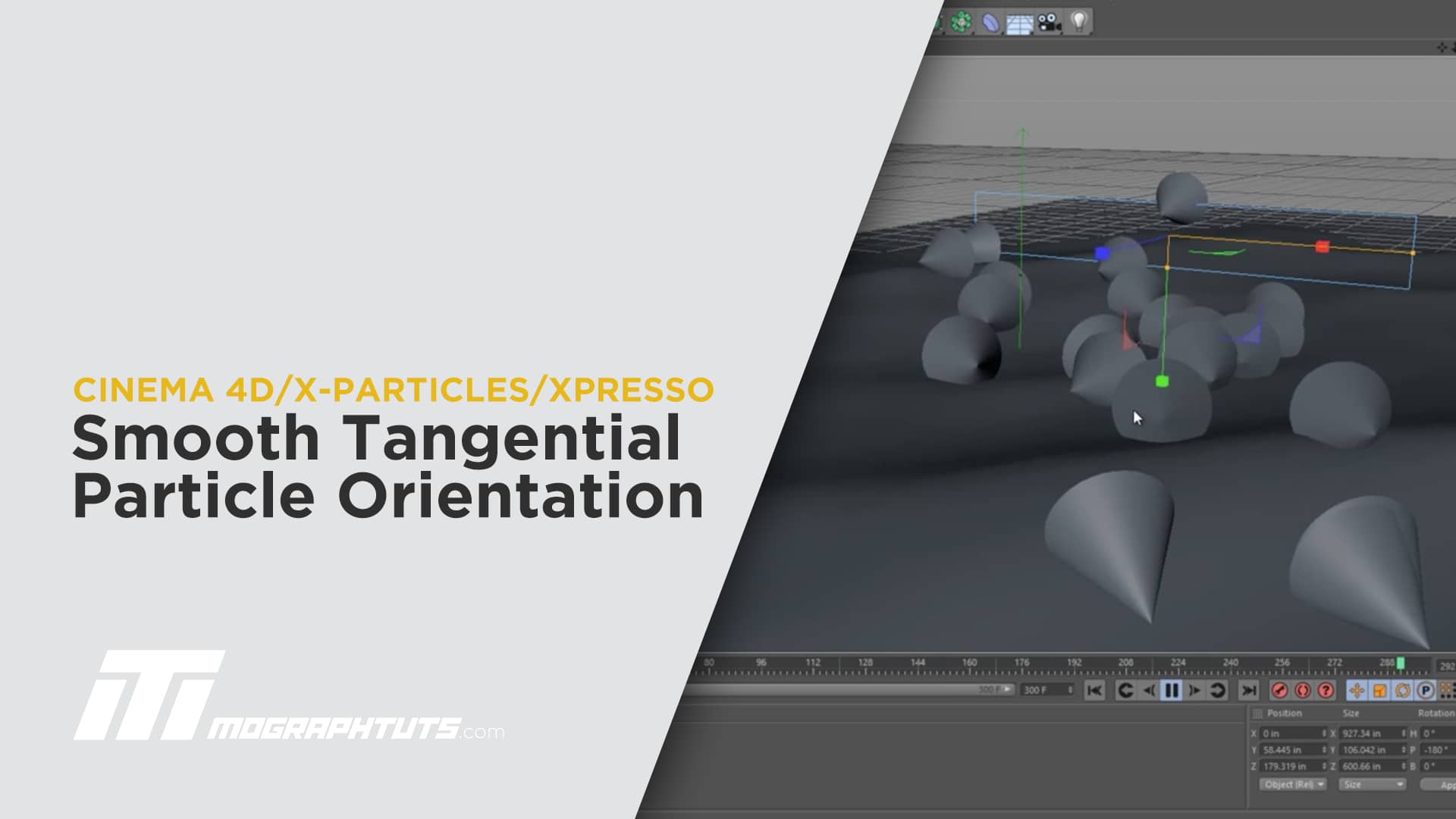 Smooth Tangential Orientation with X-Particles and Mograph on Vimeo