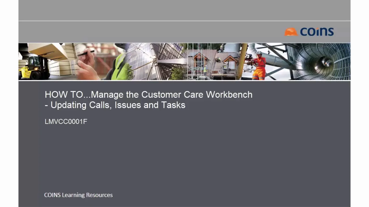 House Sales - Customer Care Workbench - Customer Care Workbench ...