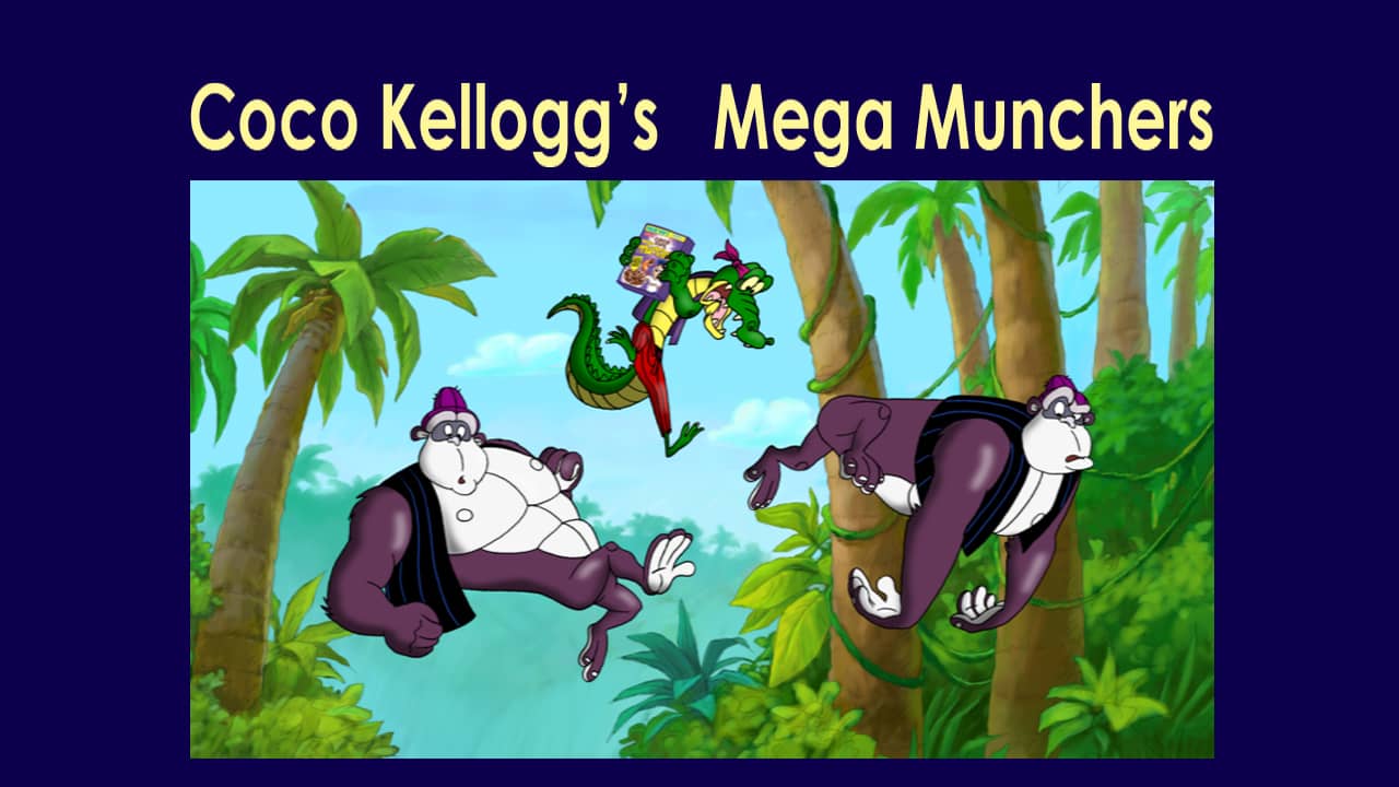 COCO KELLOGG’S_MEGA MUNCHERS - TV ad (2006) on Vimeo