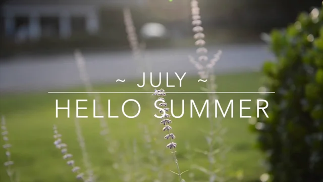Hello July