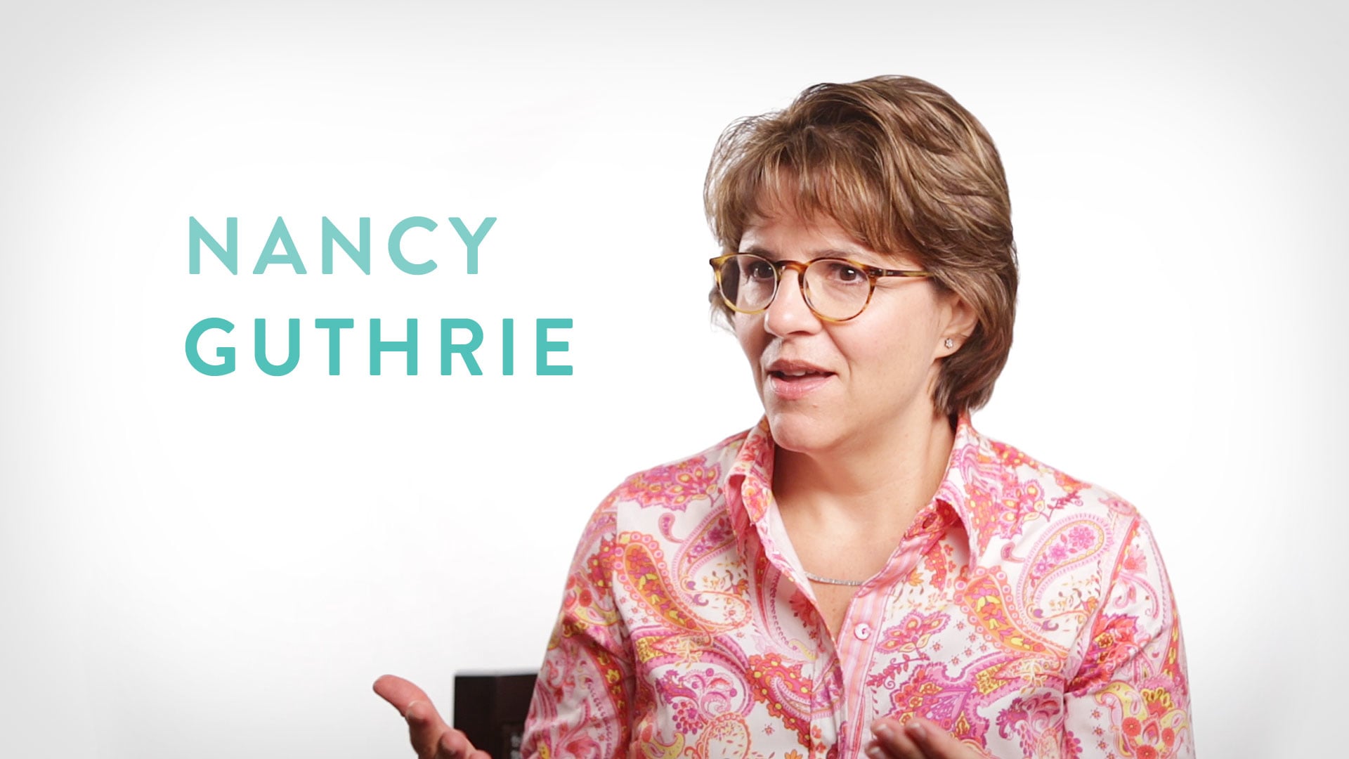 Nancy Guthrie on the Miracle of Bible Study on Vimeo