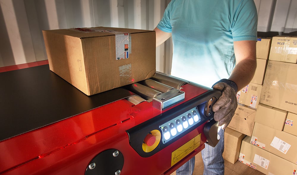 Caljan Rite Hite Belt Track V2 on Vimeo