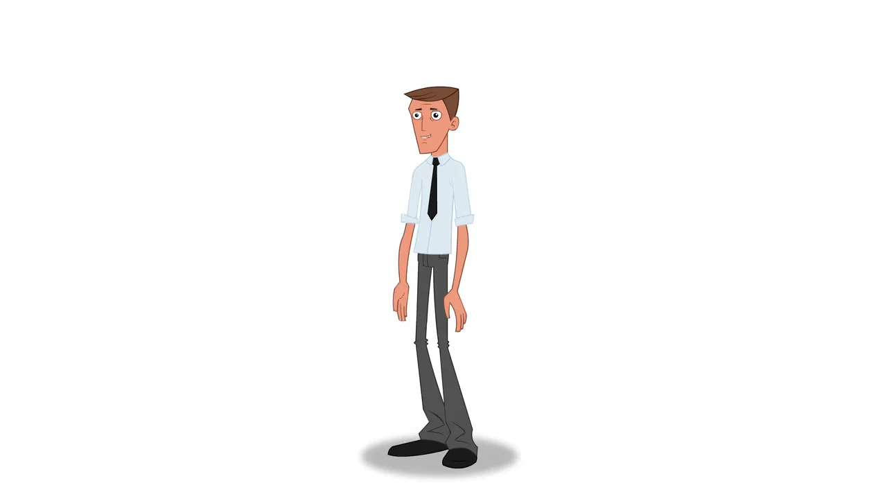 Example Animation from the 2D Character Rigging Tutorial
