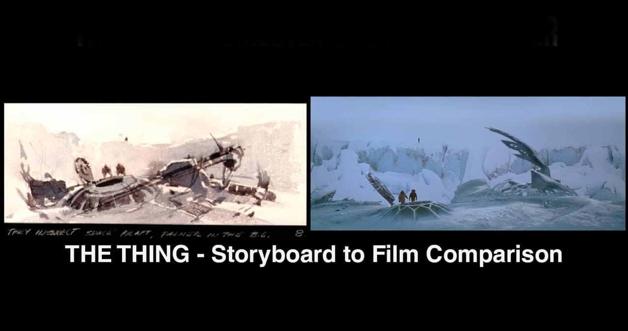 THE THING - Storyboard to Film Comparison on Vimeo