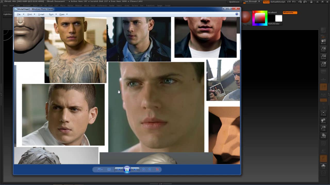 Tutorial Zbrush Sculpting A Head On Vimeo