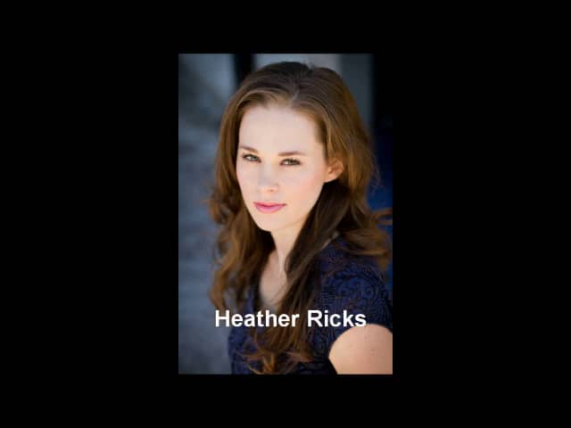 Heather Ricks' Demo Reel on Vimeo