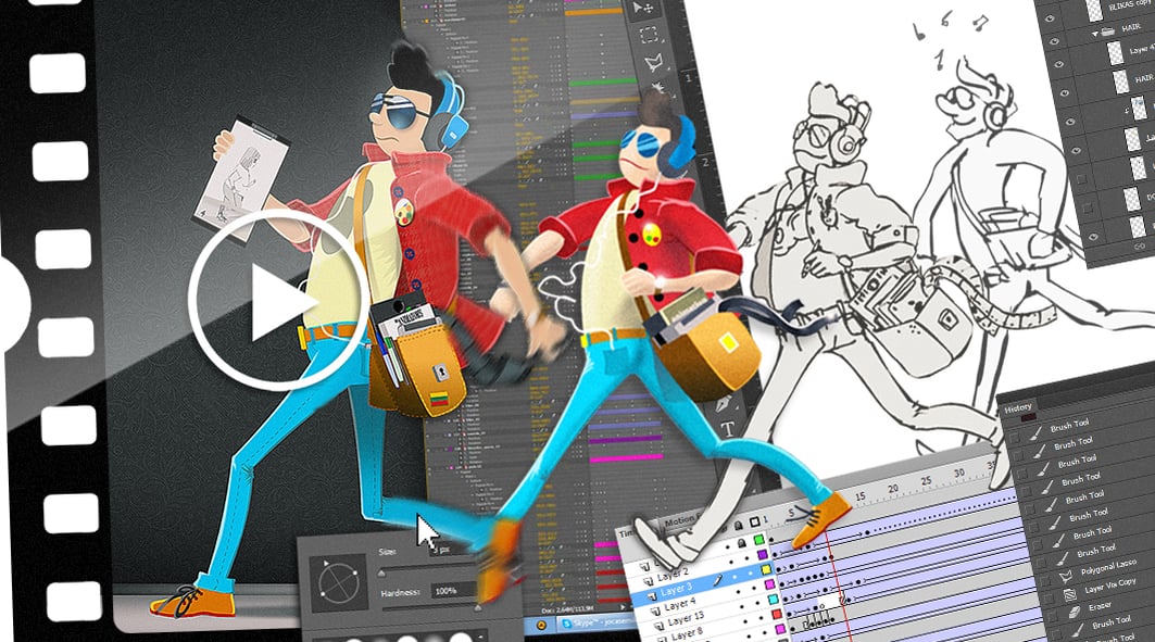 Double Bounce Walk Cycle Progress Video!!!!!! on Vimeo