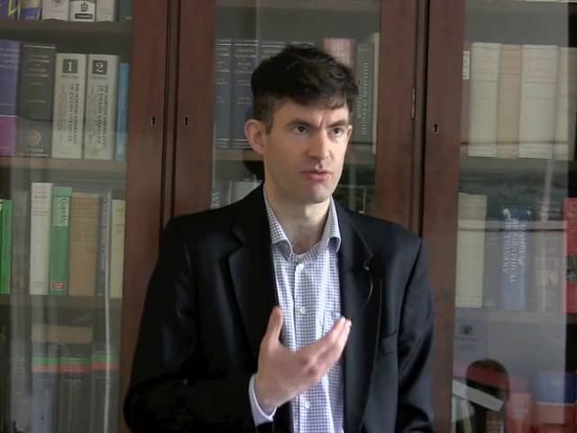 Thomas Ahnert: Christian Wolff and Newton on Vimeo