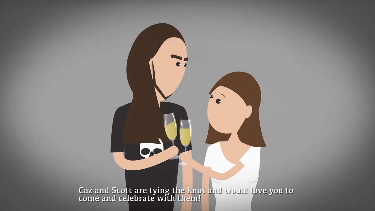 Caz and Scott tie the knot! on Vimeo