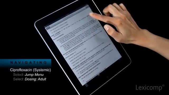 Lexicomp Mobile App: Overview on Vimeo