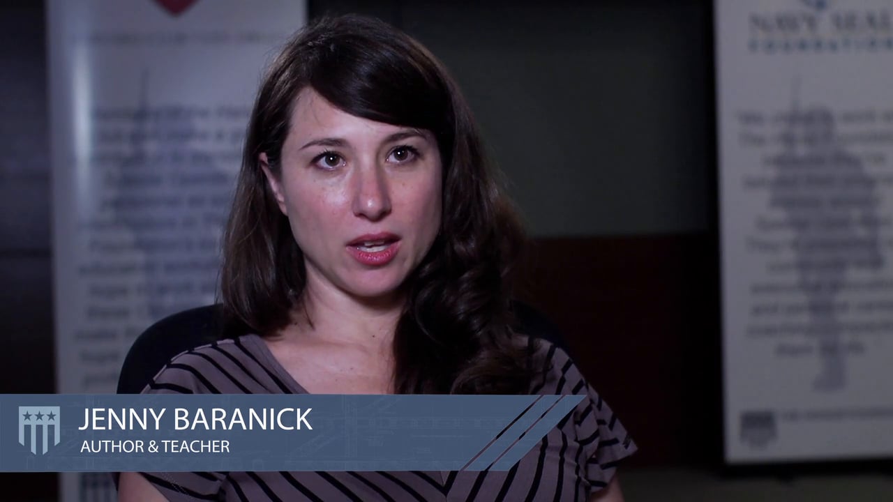 THF Faculty: Author Jenny Baranick Shares Her Writing Expertise on Vimeo
