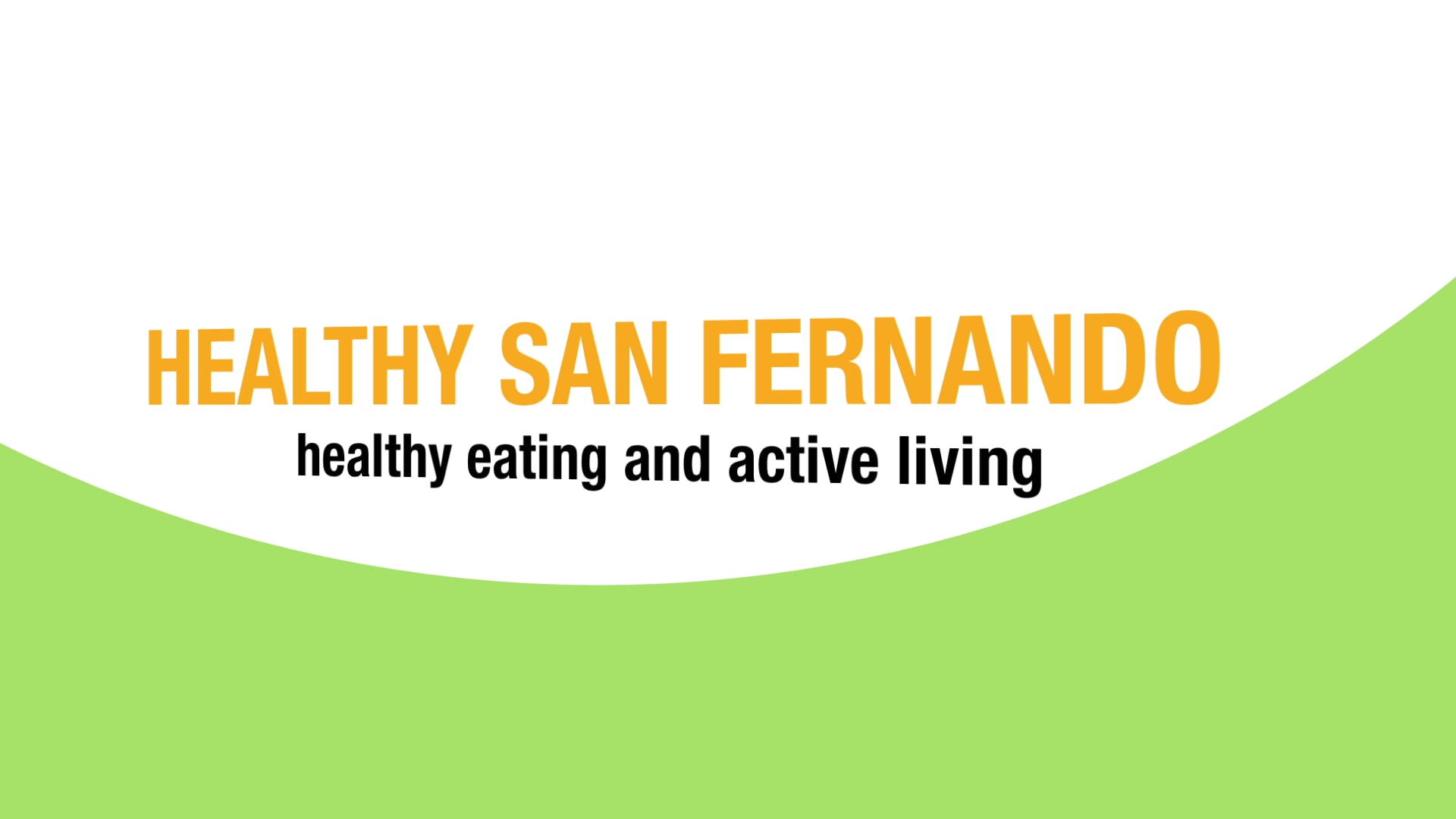 Healthy SF Promo#1 on Vimeo