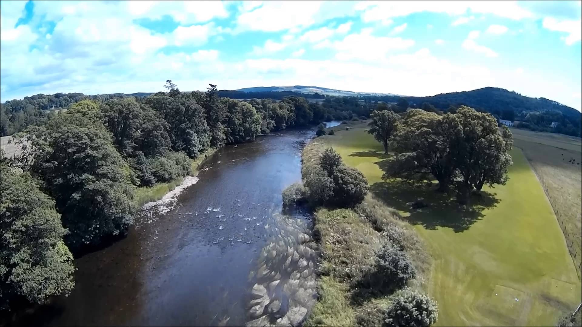 River Annan beside Hoddom Castle on Vimeo