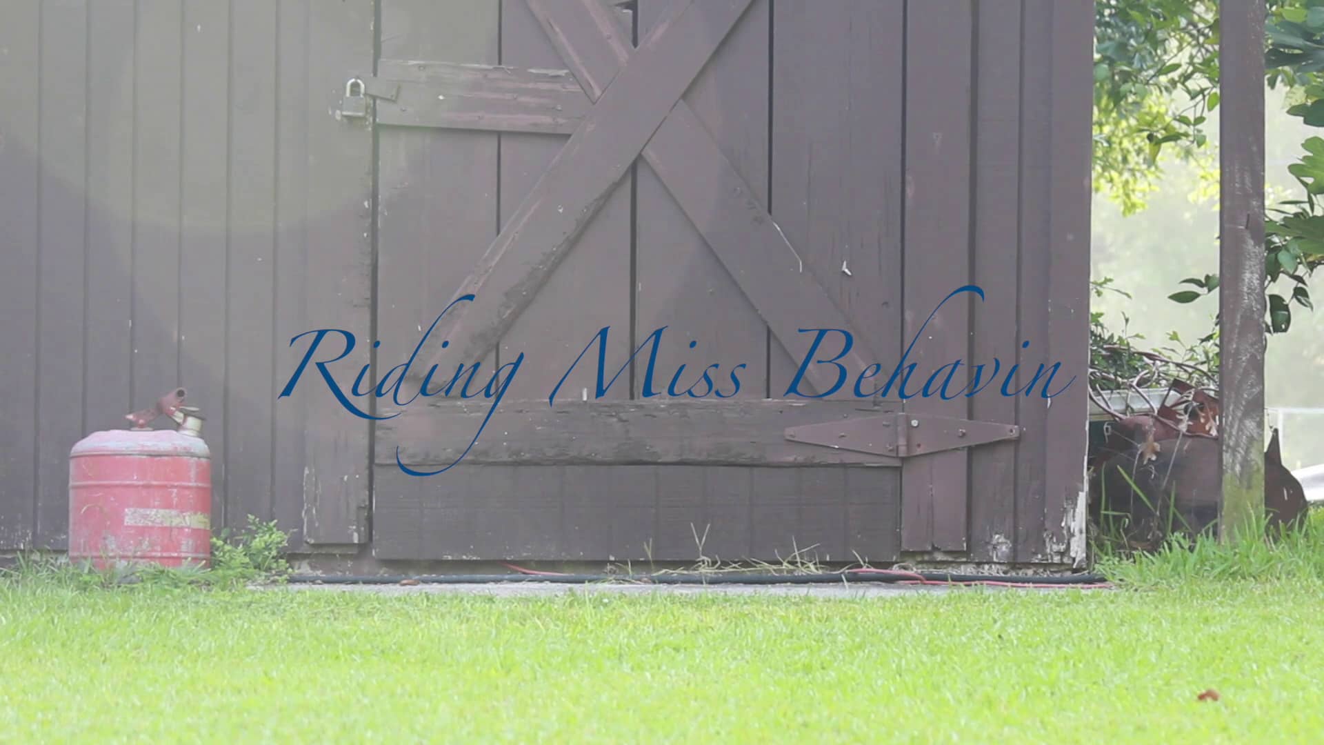 RIDING MISS BEHAVIN on Vimeo