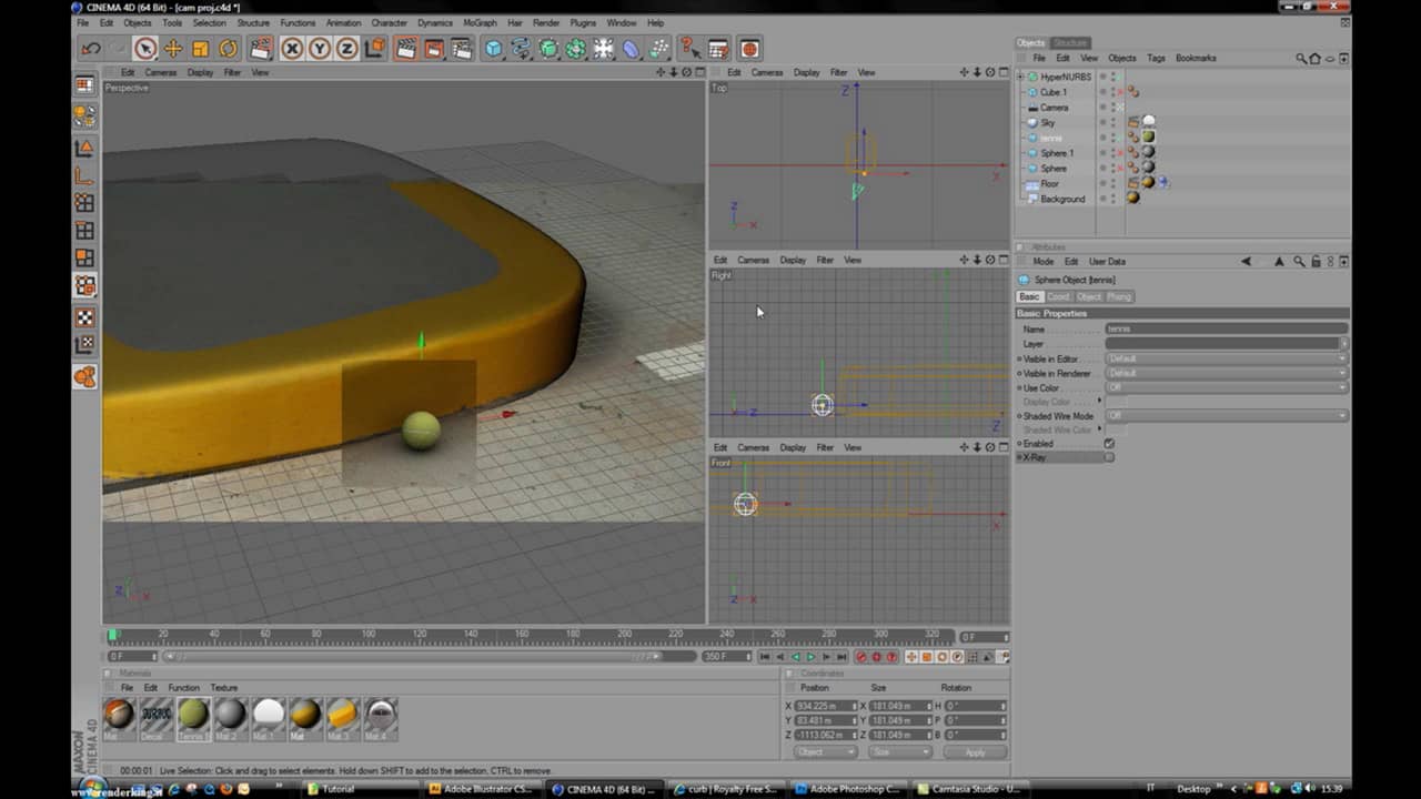 Cinema 4D - Camera Mapping Tutorial on Vimeo