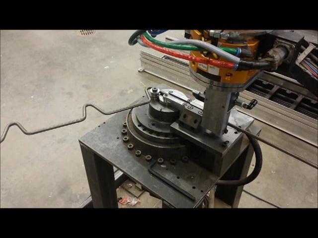 Robotic Rod Bending on Vimeo