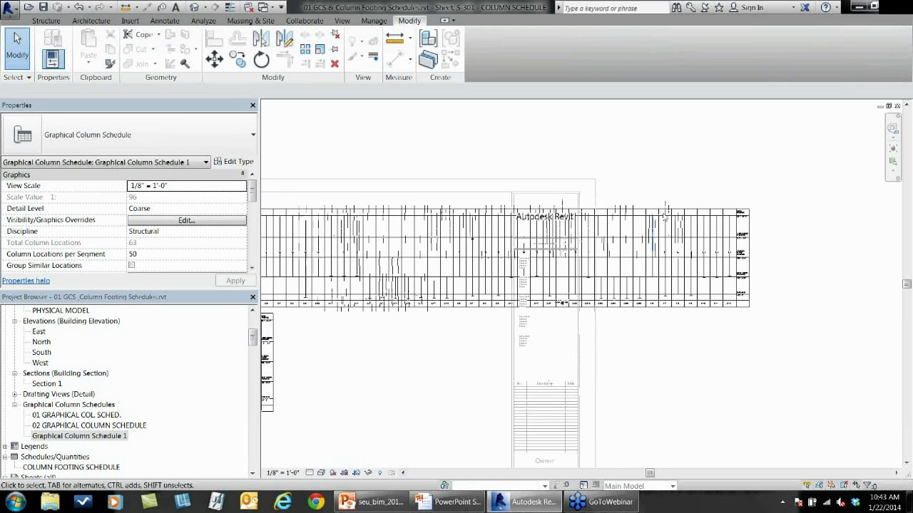 Modifying Graphical Column Schedules in Revit Structure on Vimeo