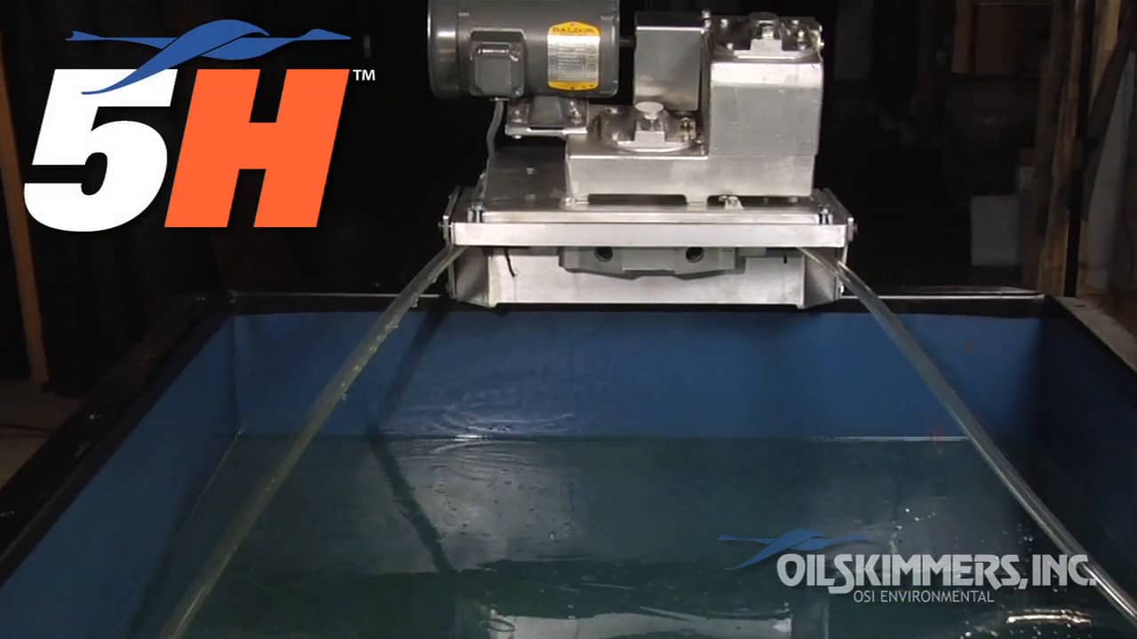 The Model 5H Tube-Type Oil Skimmer on Vimeo