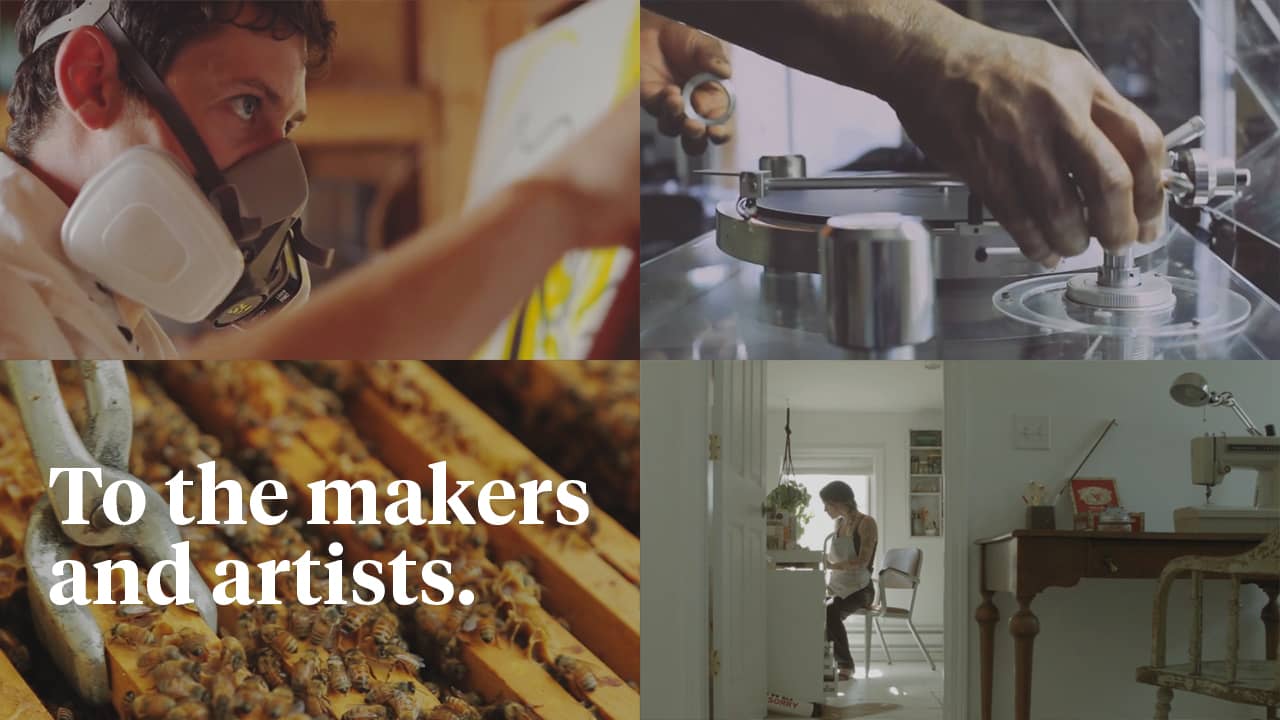 To the makers and artists. A collaborative film crafted by 32 ...