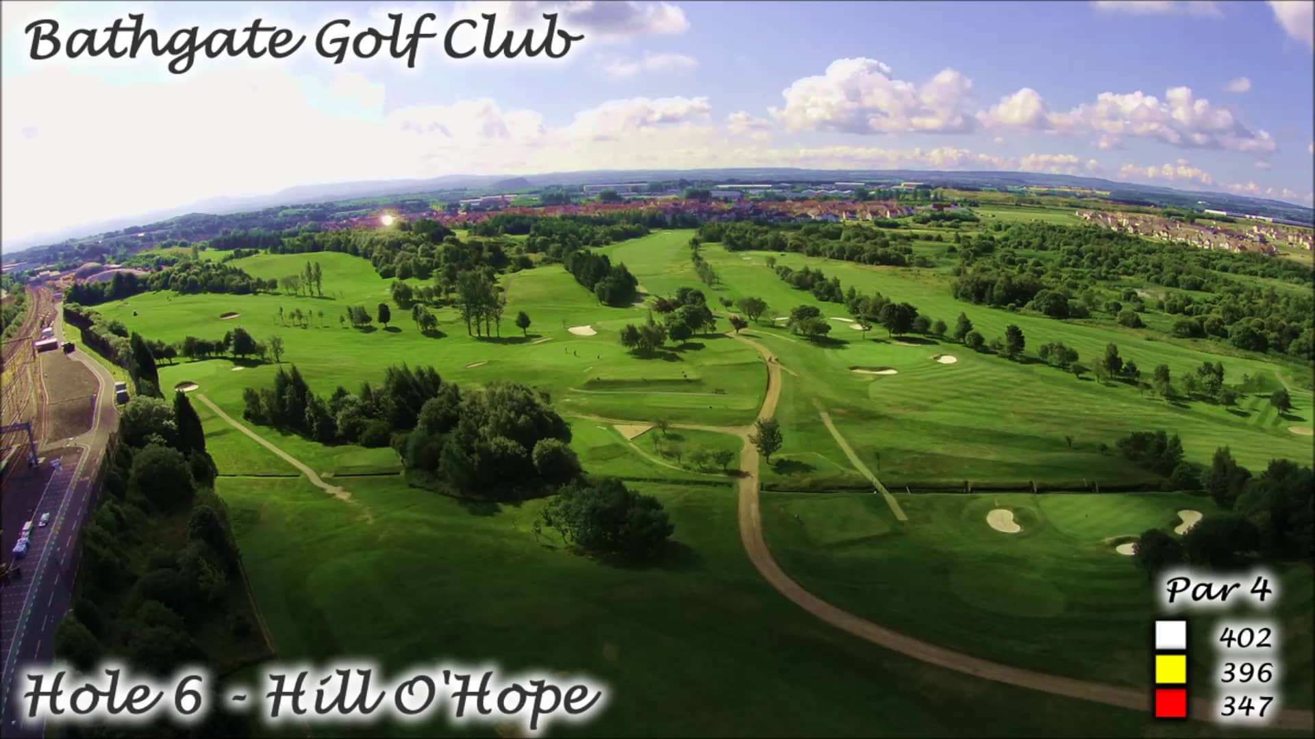 Bathgate Golf Club 6th Hole on Vimeo