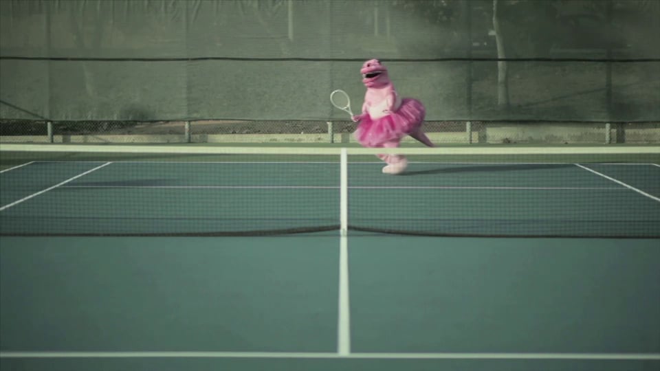 Chobani "Pinkasaurus Rex" - Tennis on Vimeo
