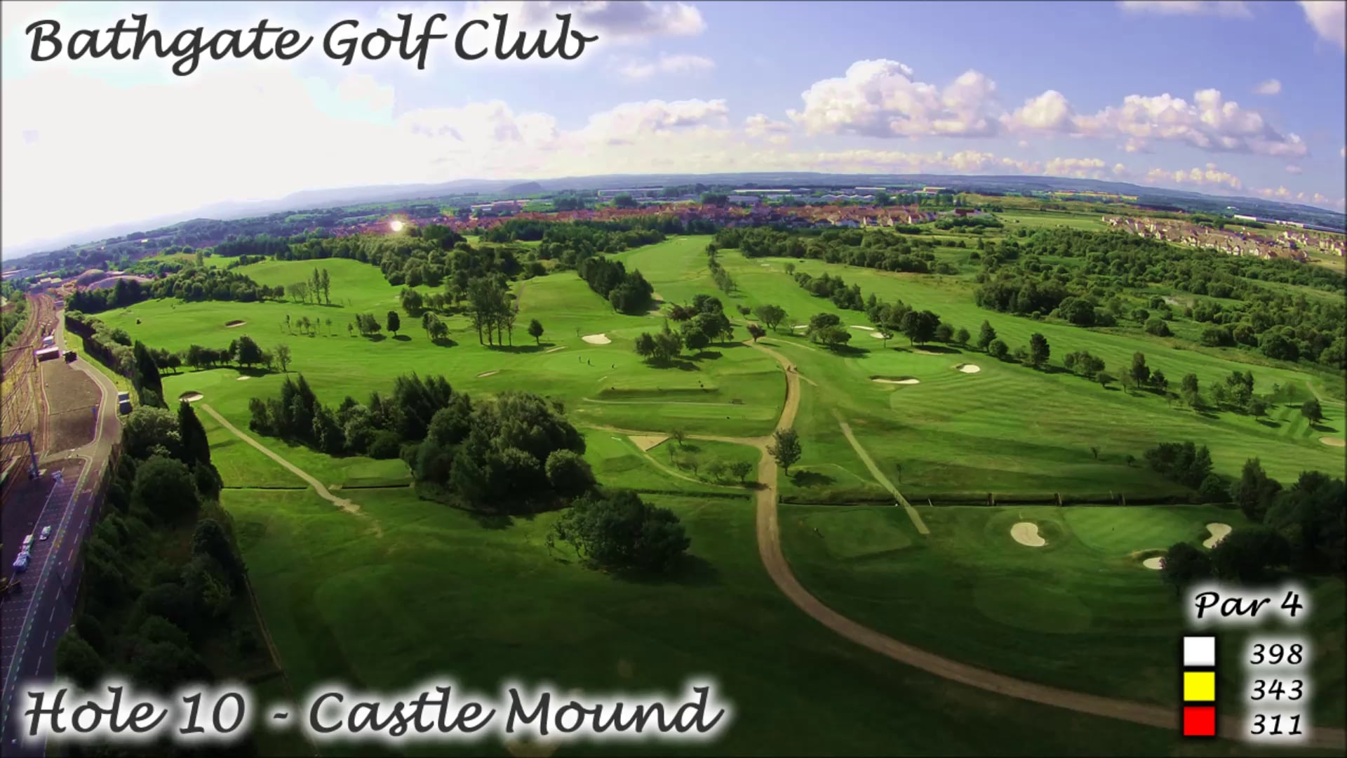 Bathgate Golf Club 10th Hole on Vimeo
