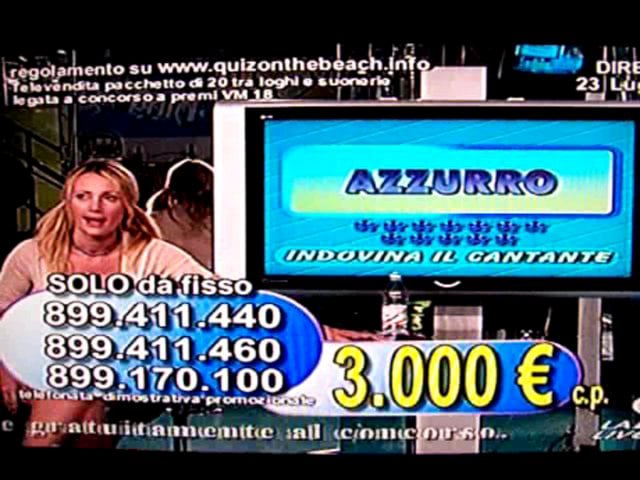 Lea di Leo - Quiz on the beach 23/07/07 on Vimeo
