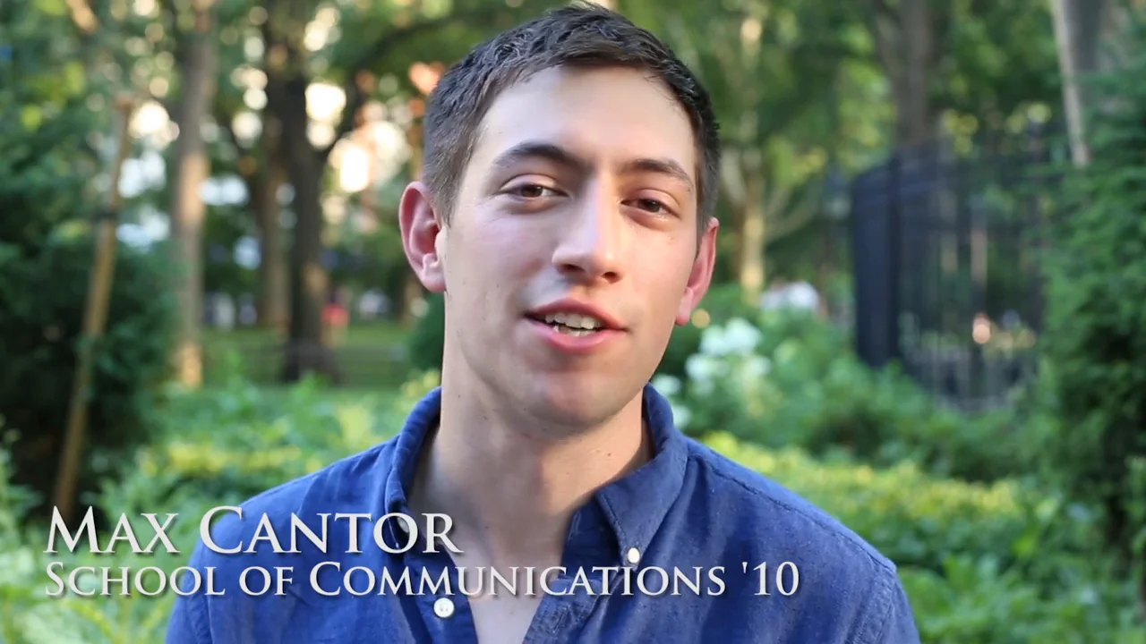 Alumni Shorts - Max Cantor '10 on Vimeo