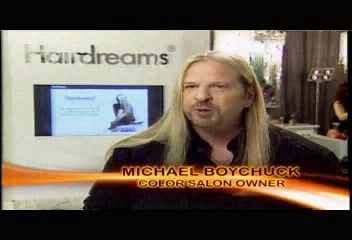 Hair Styling with Hairdreams - Michael Boychuck is styling the Stars on ...