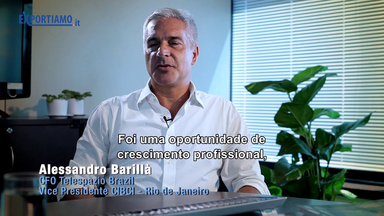Investire in Brasile: Intervista a Alessandro Barillà, CFO Telespazio ...