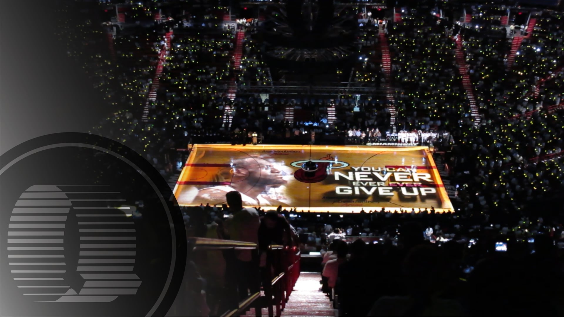Quince Imaging Court Projections - Miami HEAT Ring Ceremony 2013 Court ...