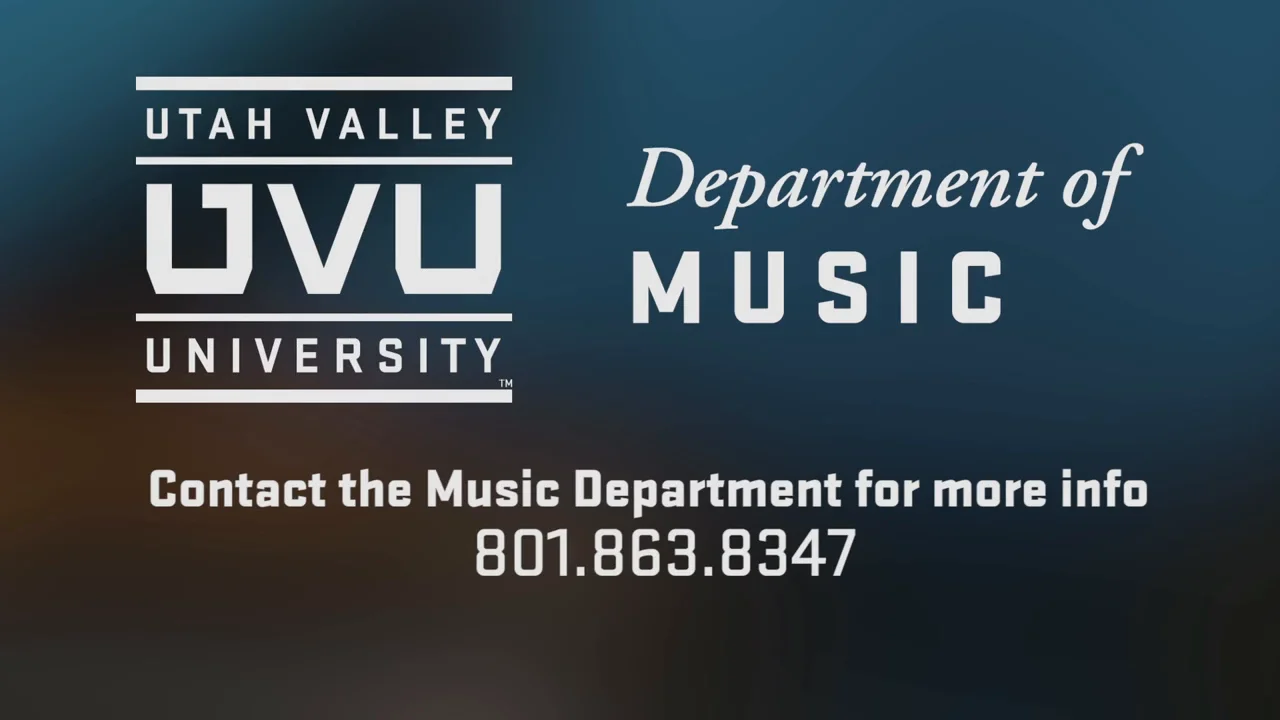 UVU: Music Department on Vimeo