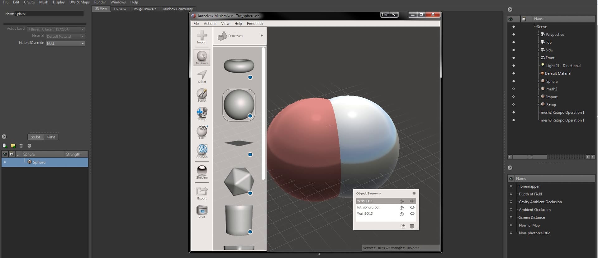 Autodesk Mesh Mixer & Mudbox on Vimeo