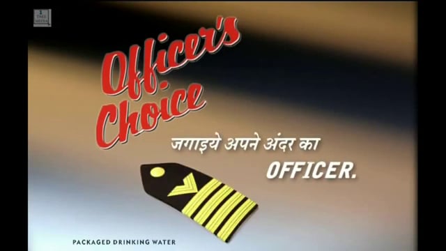 Officers Choice Ad on Vimeo