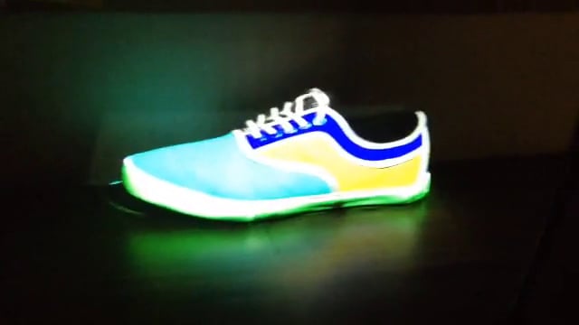 Shoe Projection (experiment video) on Vimeo