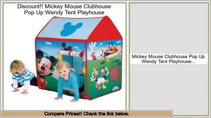 Best Mickey Mouse Clubhouse Pop Up Wendy Tent Playhouse on Vimeo