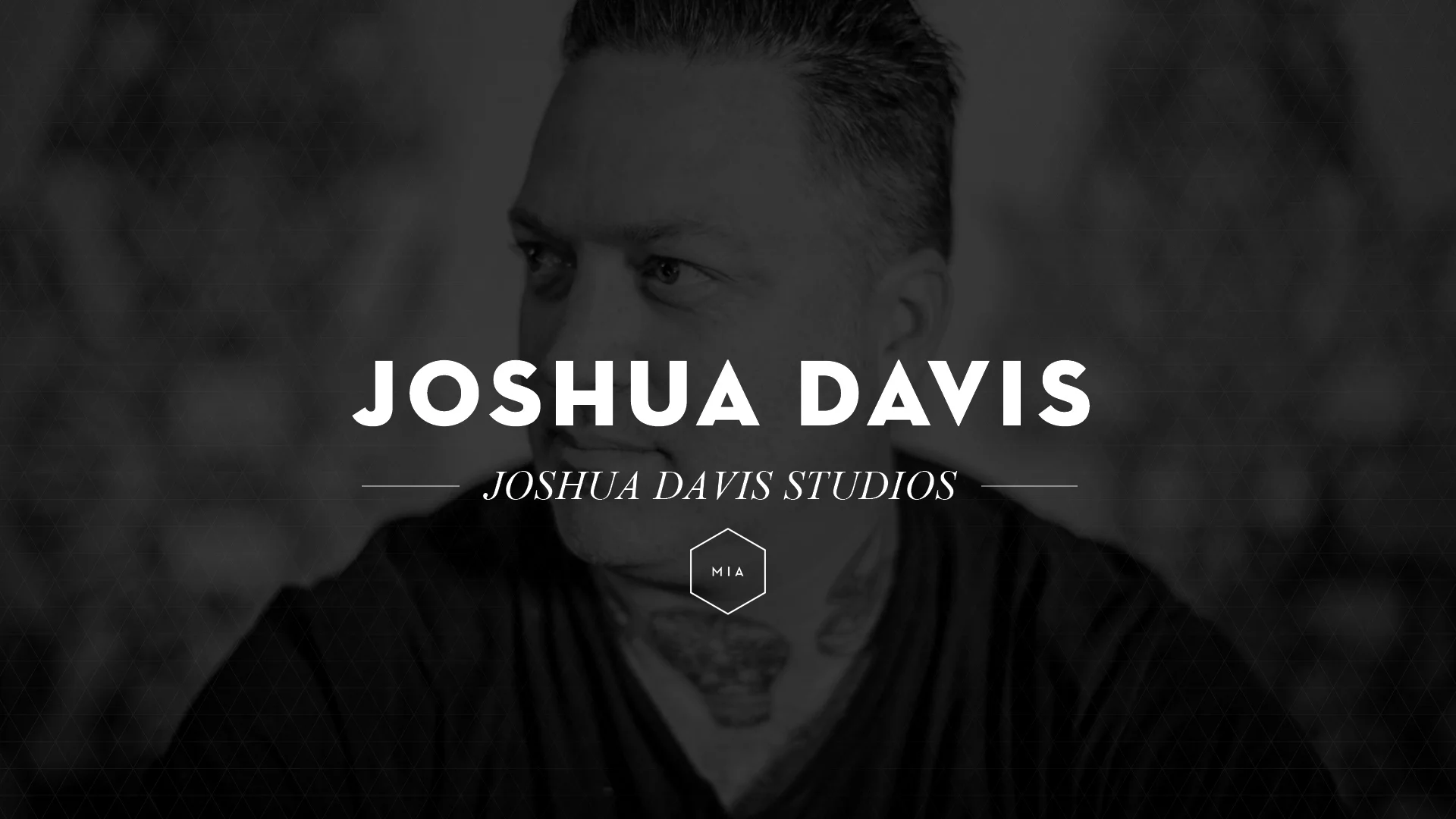 MIA Sessions x Joshua Davis
