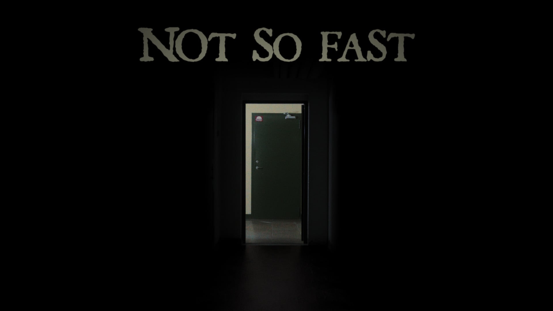 Not So Fast on Vimeo