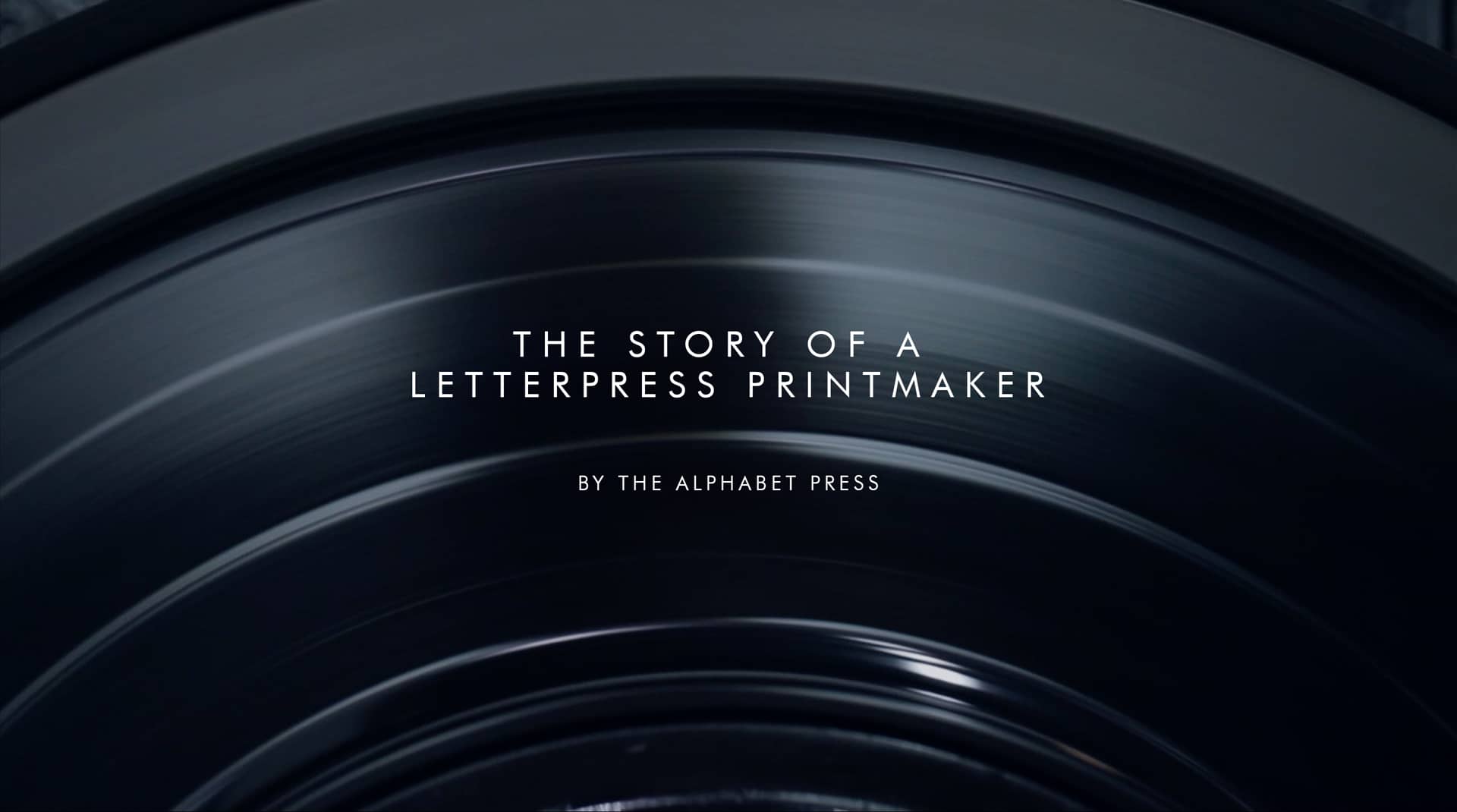 The Story Of A Letterpress Printmaker on Vimeo