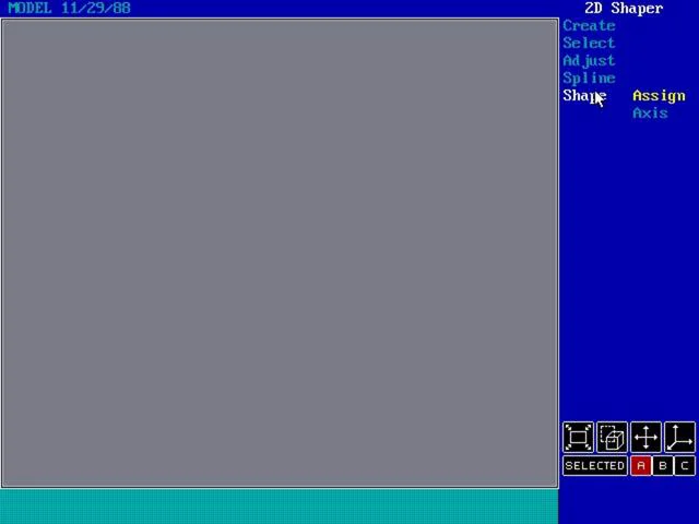 3D Studio DOS Early Prototype