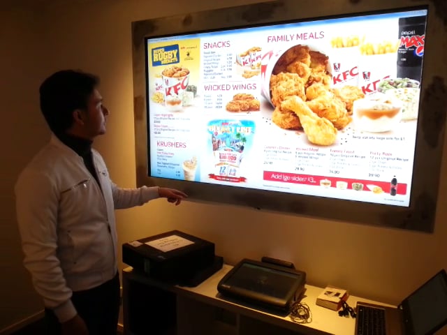 Fingermark - KFC - Digital menu board on Vimeo