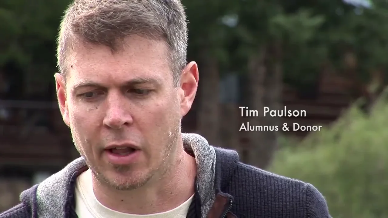 CAMPAIGN: Tim Paulson - Alumnus and Donor on Vimeo