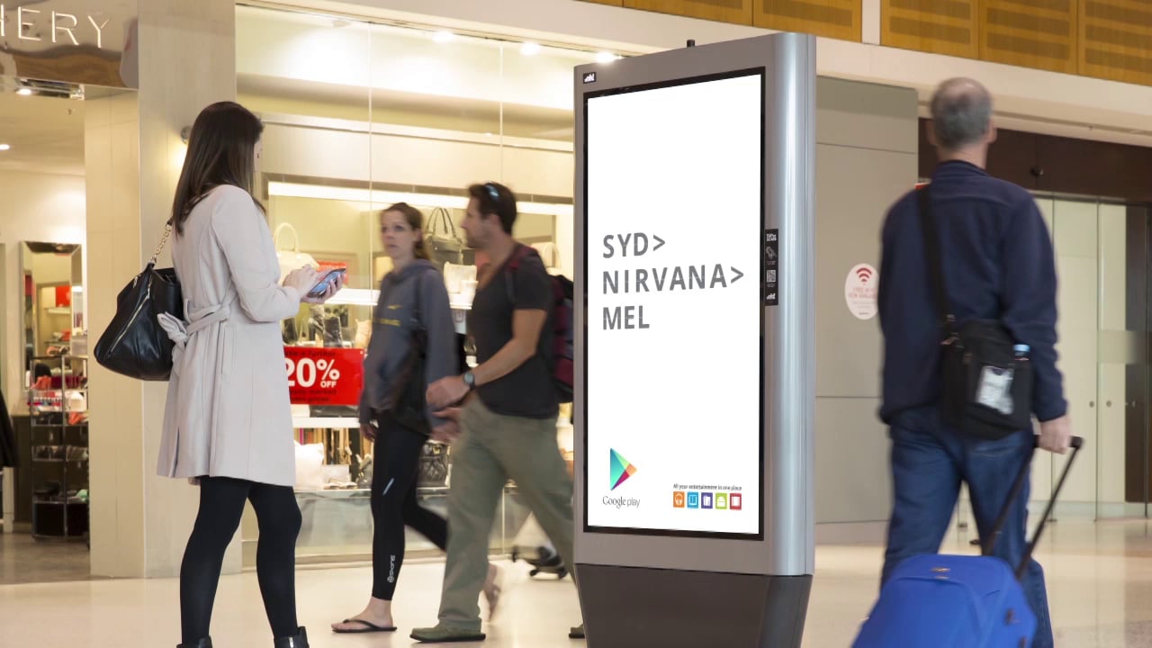 Google Play - Interactive Airport Screens on Vimeo