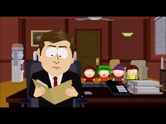 Abogado en South Park doblado por Richard del Olmo. Directora Lucía ...
